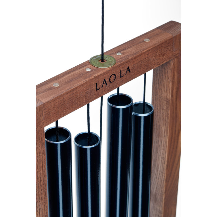 Laola Laurel Indoor-Outdoor Hanging Chime - Wind Chimes For Meditation ...