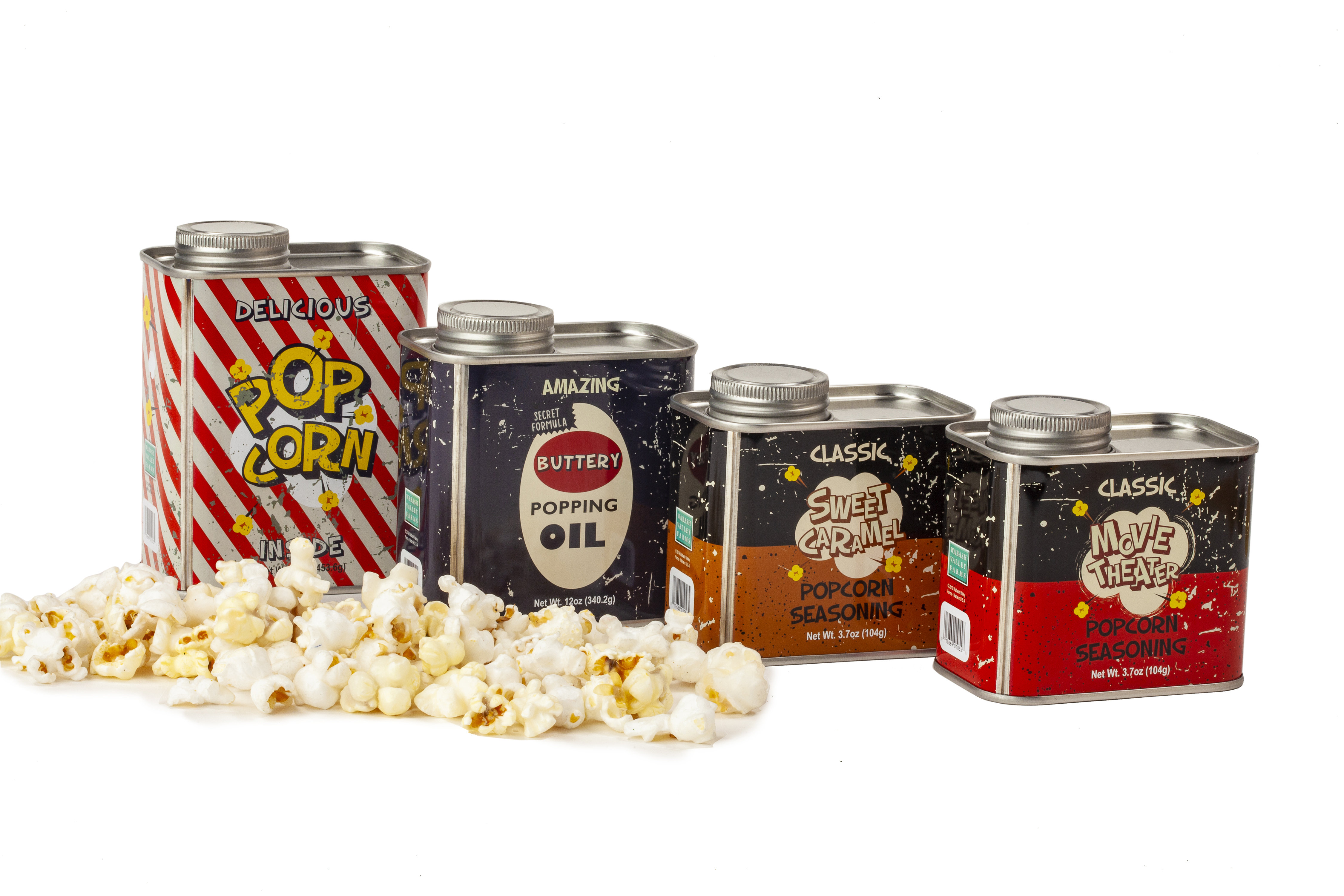 Wabash Valley Farms Metal Popcorn Tin Collection | Wayfair