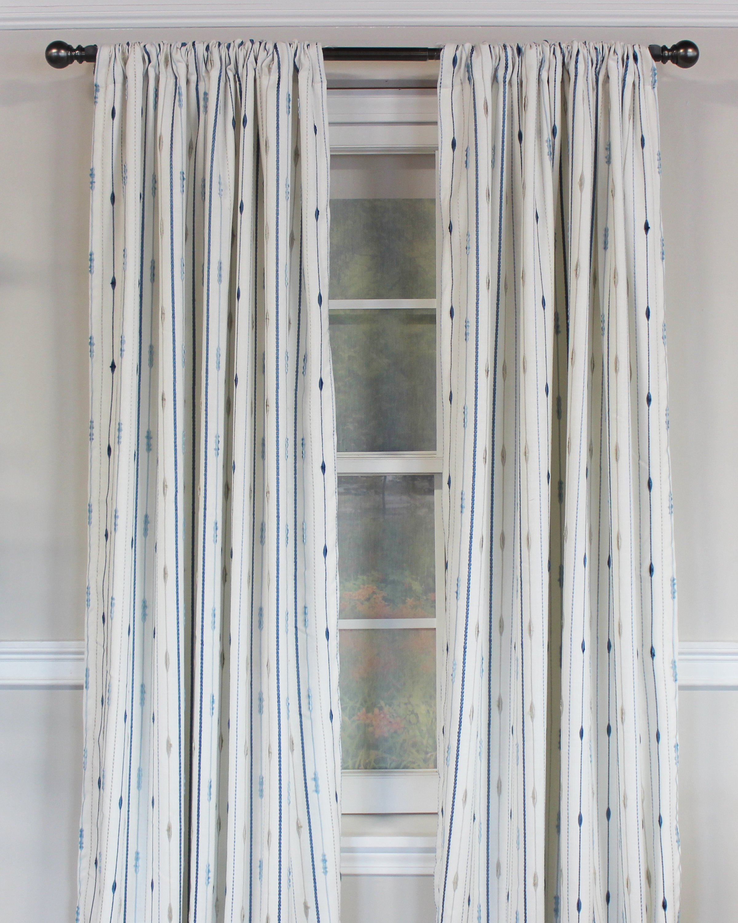 RLF Home Pace Setter Pair of Panels Color Bluejay & Reviews | Wayfair