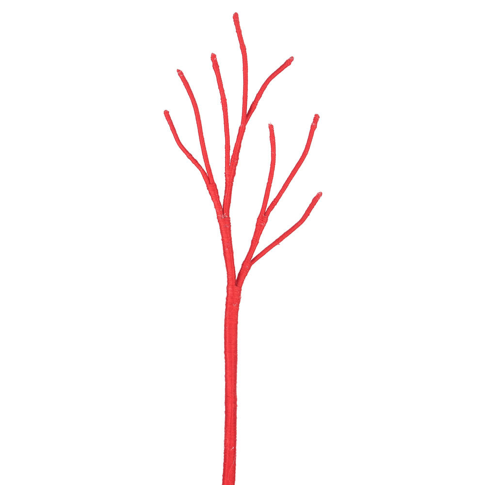 Primrue 17" Red Yarn Spray. Includes 12 sprays per pack. | Wayfair