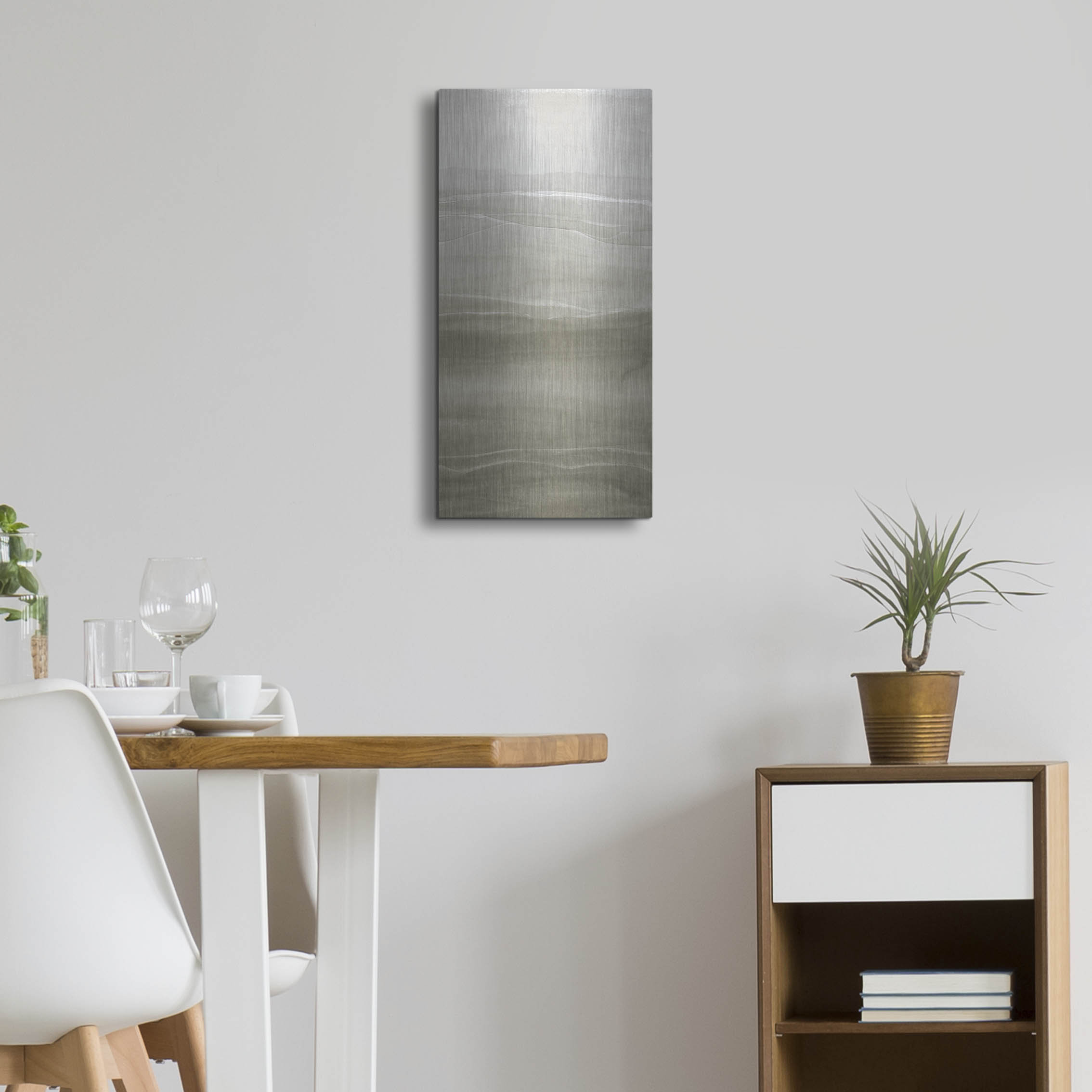 Ivy Bronx 'Foggy 2' by Alicia Ludwig Metal Wall Art | Wayfair
