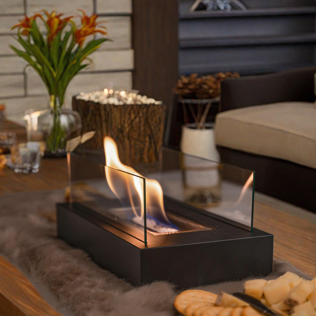 CMCUSTOM Mini Indoor/Outdoor Fireplace for Stylish Table Decor | Wayfair