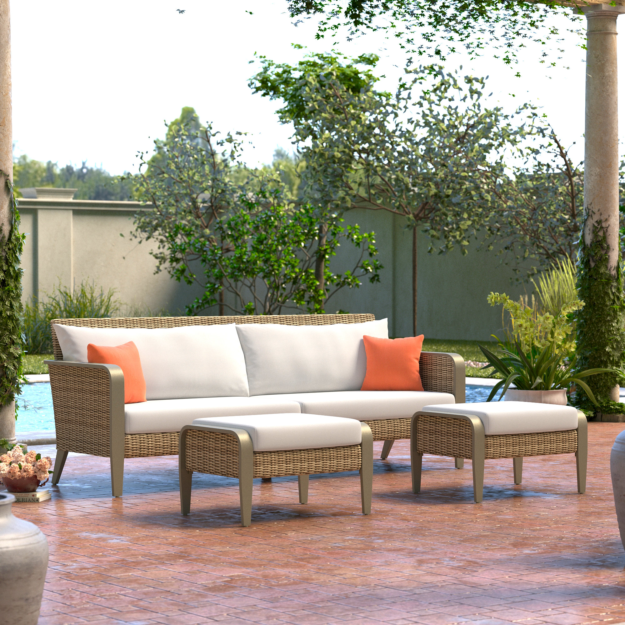 George Oliver Ehudd 26X46 Oval Coffee Table | Wayfair