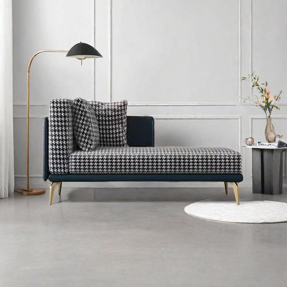 Everly Quinn Serae in , Black/White Cotton Blend | Wayfair