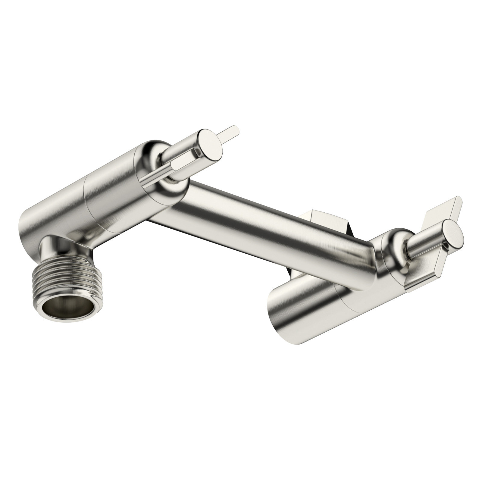 COUOKO 4 Inch Shower Head Extension Arm Adjustable Shower Arm Extension ...