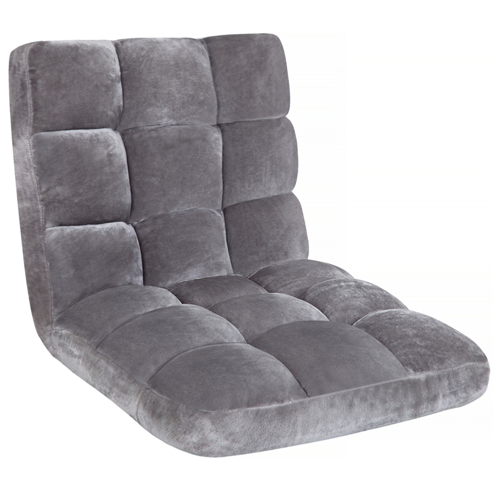 Trule Comfort Floor Chair With Adjustable Backrest Multi-angle Floor ...