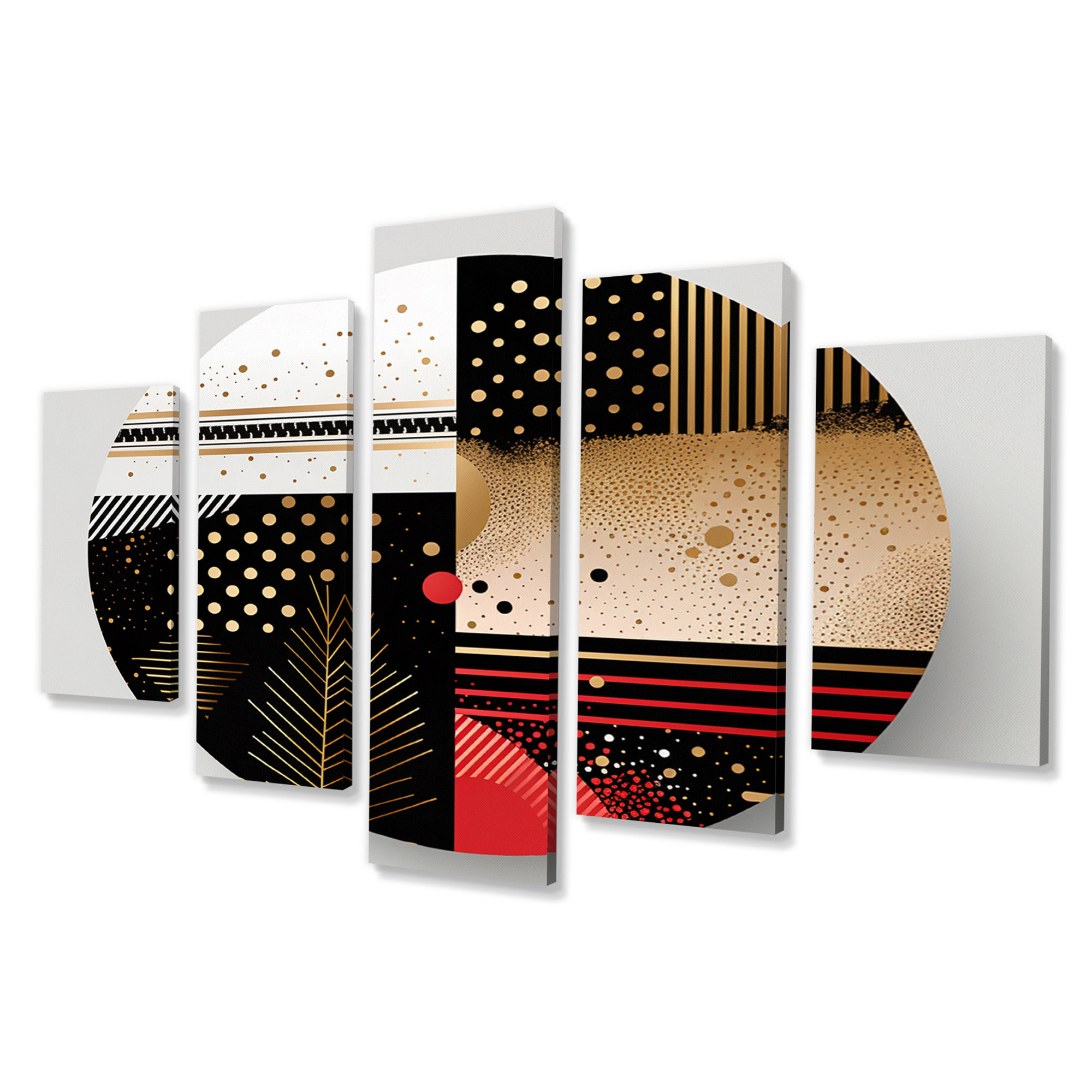 Ivy Bronx 'Boho Chic Daydreams Geometric Circle Art II - Abstract ...