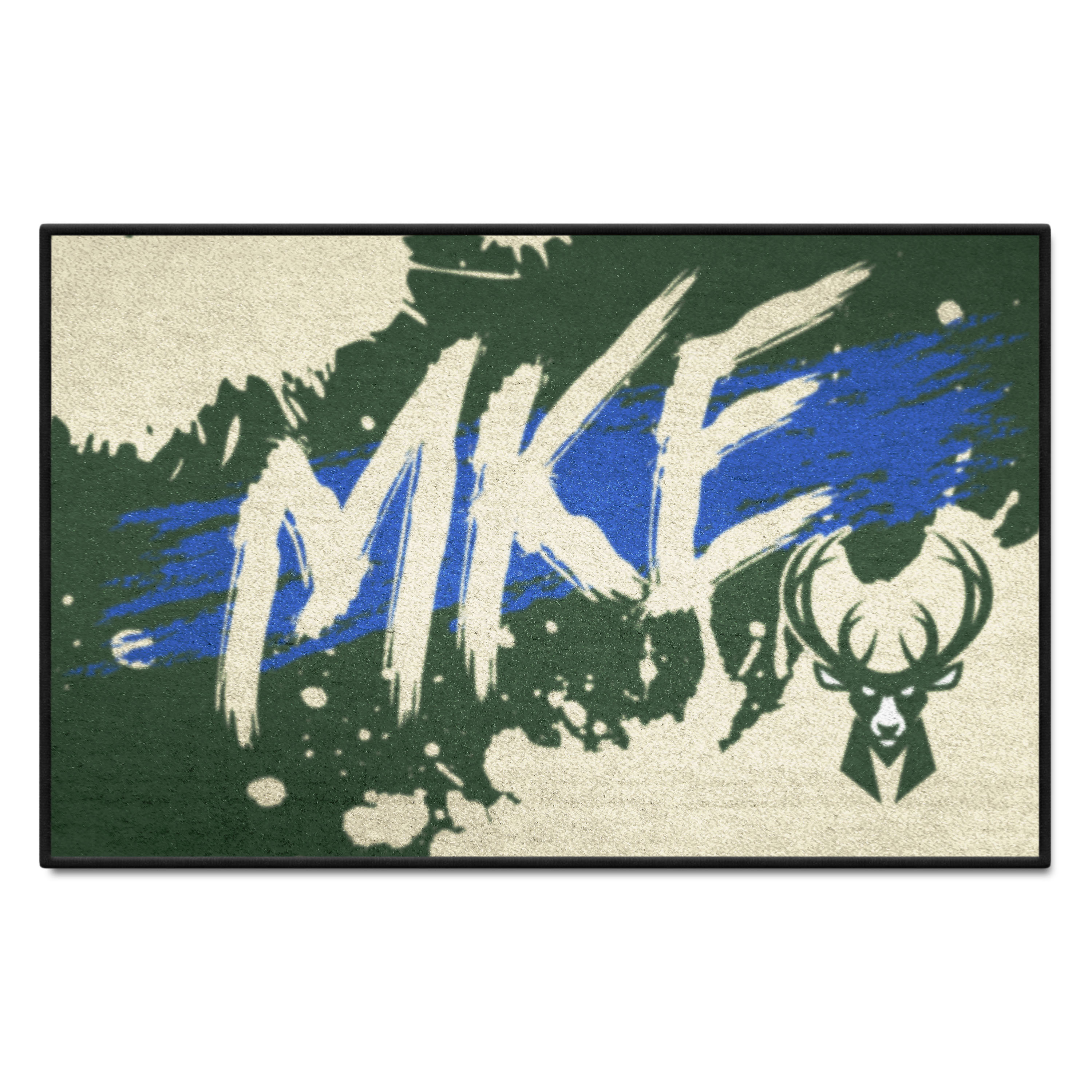 FANMATS Milwaukee Bucks Slogan Starter Mat Accent Rug | Wayfair