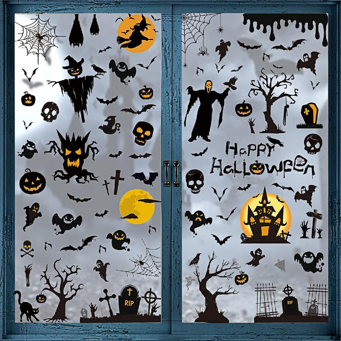 The Holiday Aisle® 9 Piece Window Decal Set | Wayfair