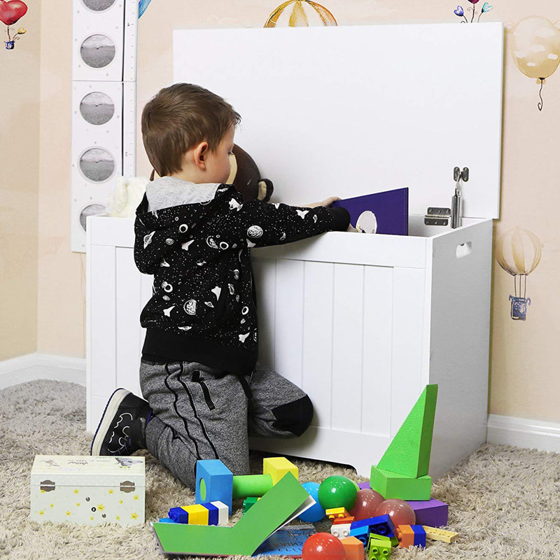 Sand & Stable™ Baby & Kids Pawleys Toy Storage Bench & Reviews | Wayfair