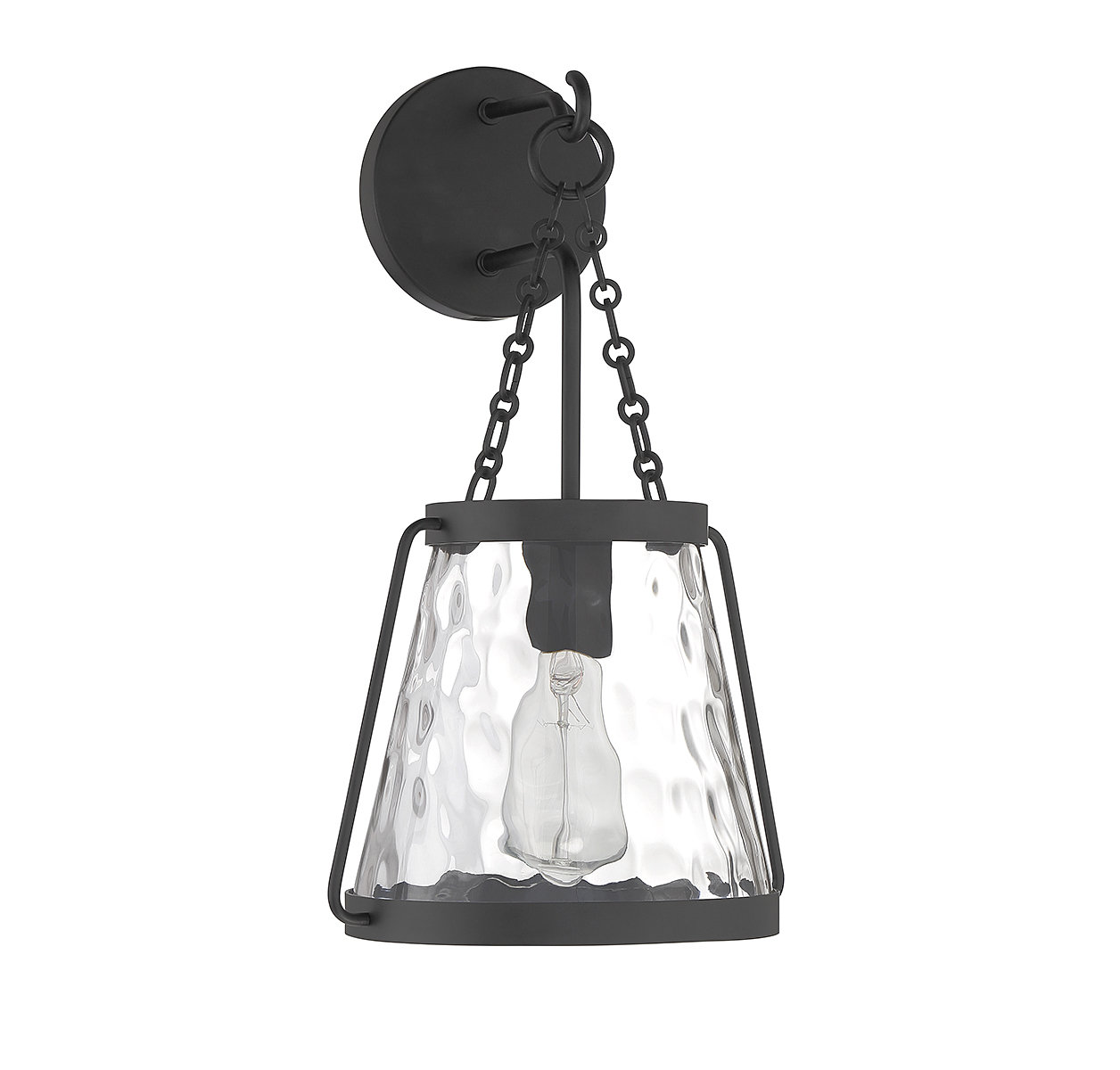 Everly Quinn Caaliyah Metal Armed Sconce | Wayfair