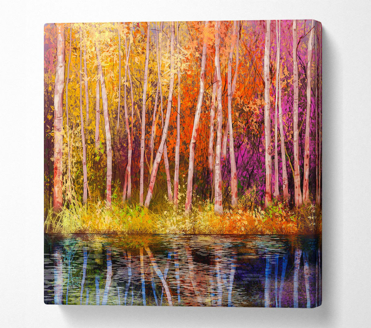 Union Rustic Rainbow Trees - Print | Wayfair.co.uk