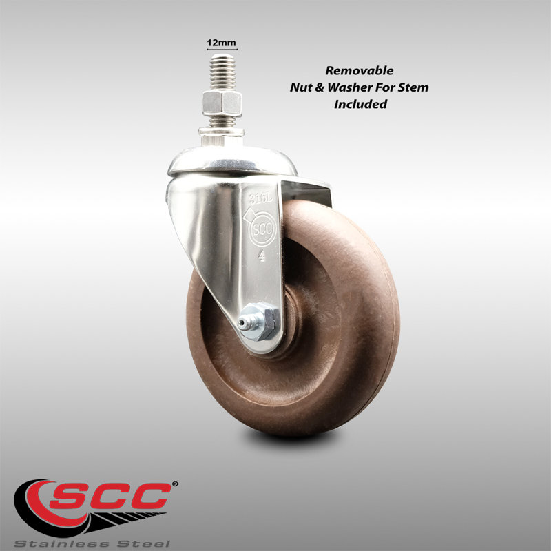 Service Caster High Temp Glass Filled Nylon Caster | Wayfair