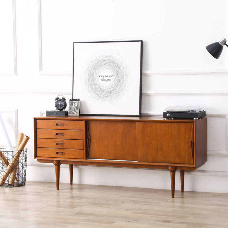 Dream cabinet Moving Door Drawer Storage Sideboard TV Cabinet | Wayfair