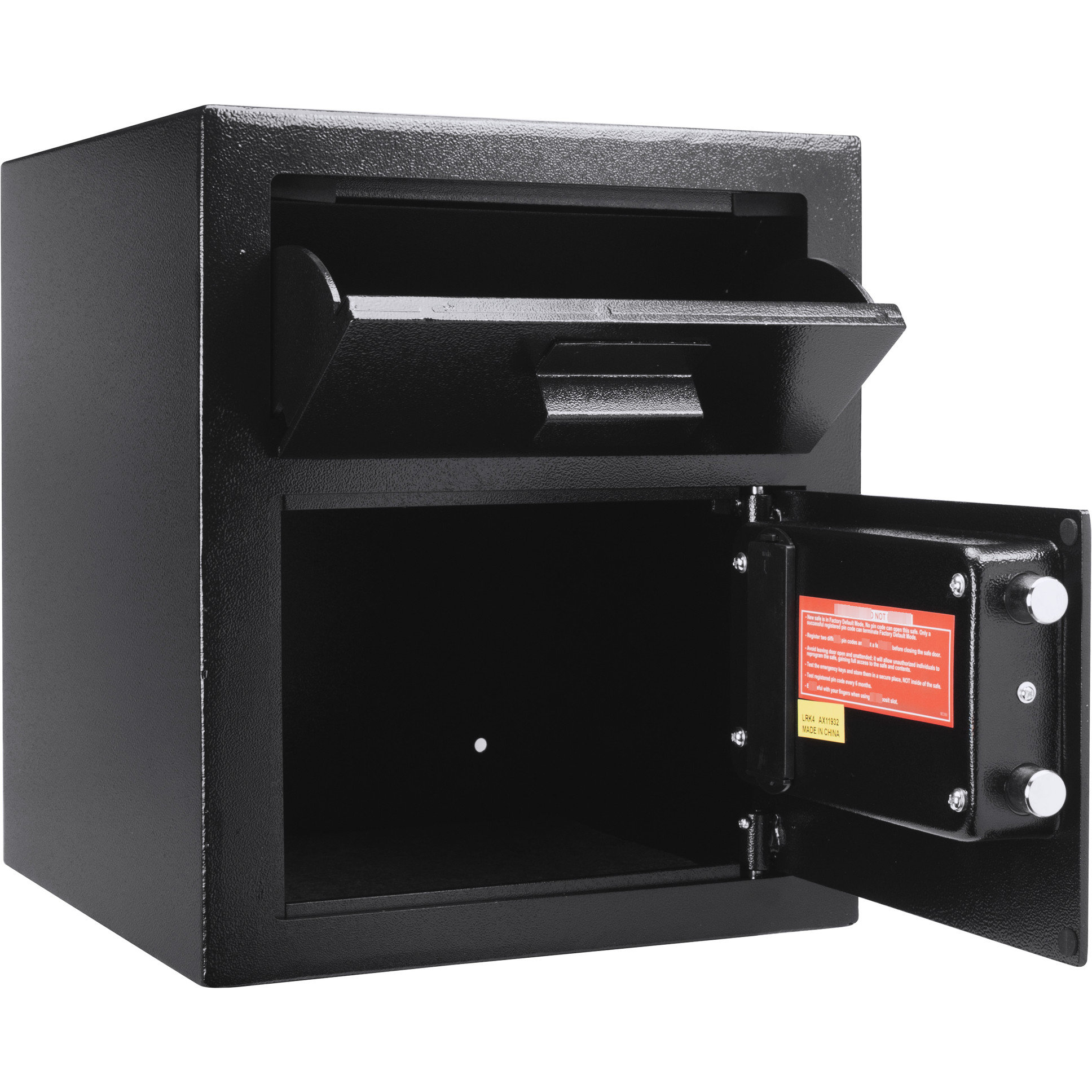 LavishLodge 72 Cu Ft Keypad Safe With Two Pin Codes, Fishing Defence ...