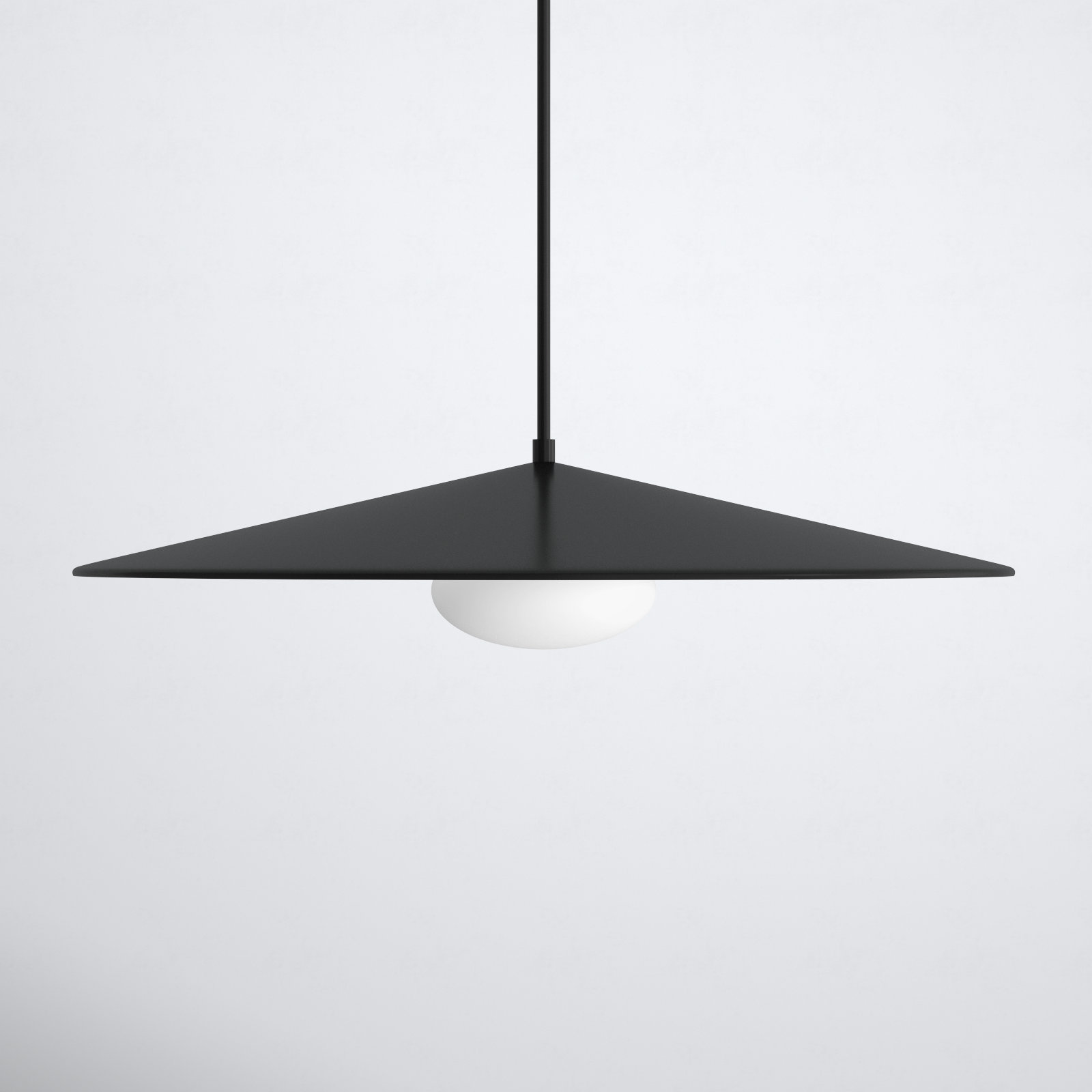 AllModern Cruz Single Cone LED Pendant | Wayfair
