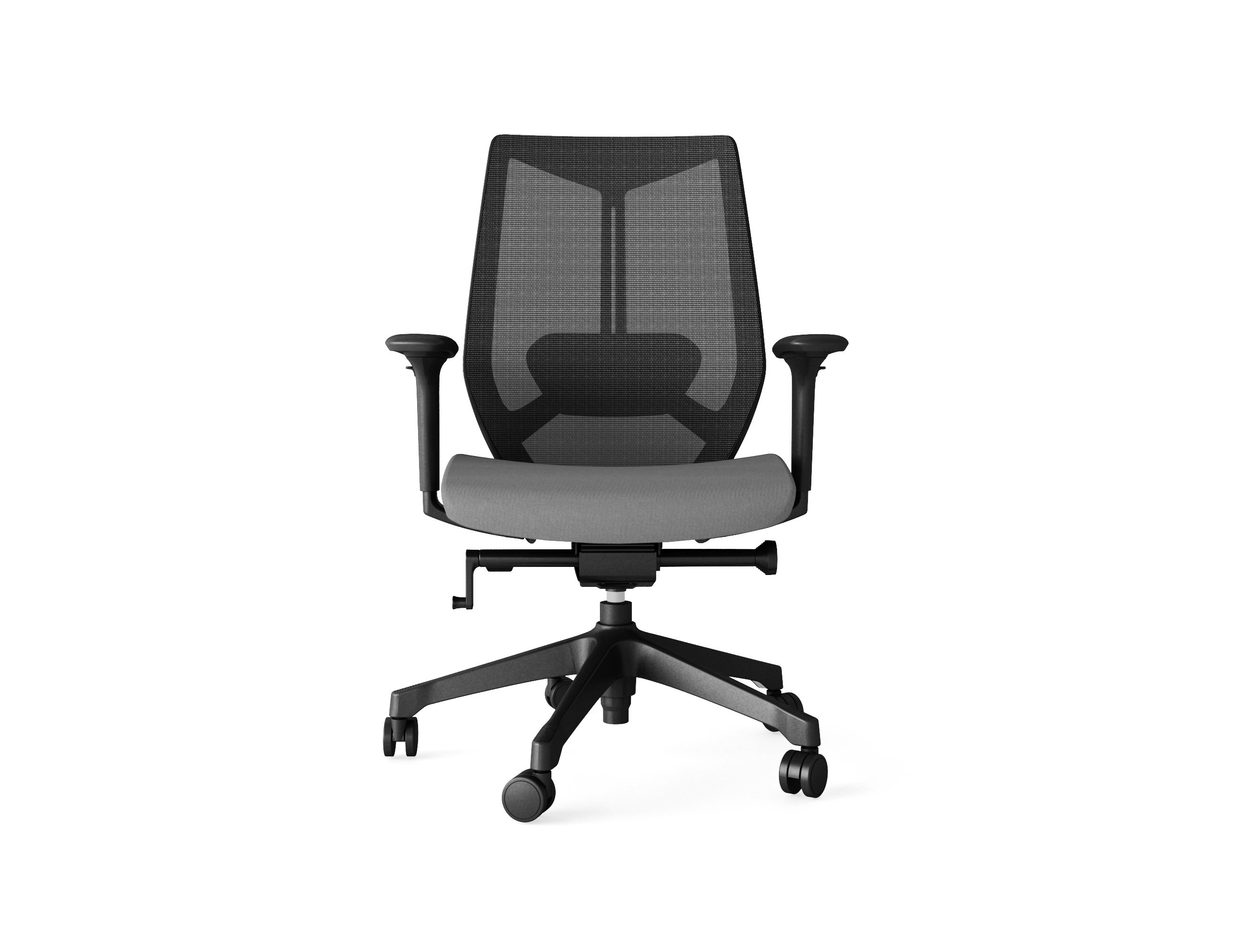 Friant Ignite Ergonomic Mesh Task Chair with Lumbar Support, Pneumatic ...