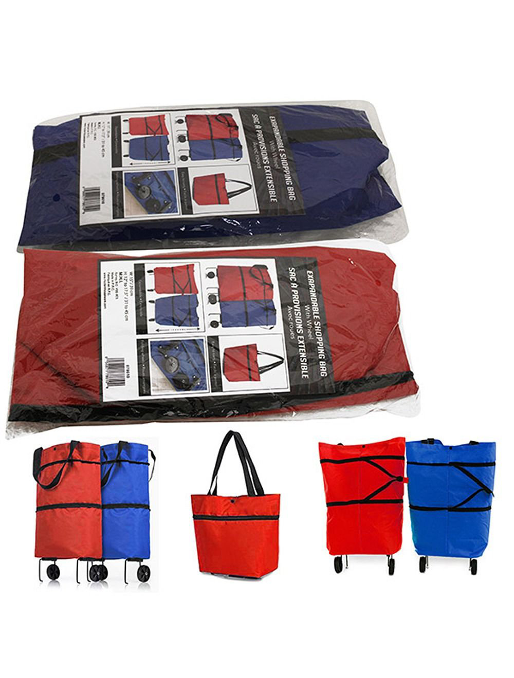 Hospitality Emporium Foldable Shopping Bag w/Wheels Packing Box | Wayfair