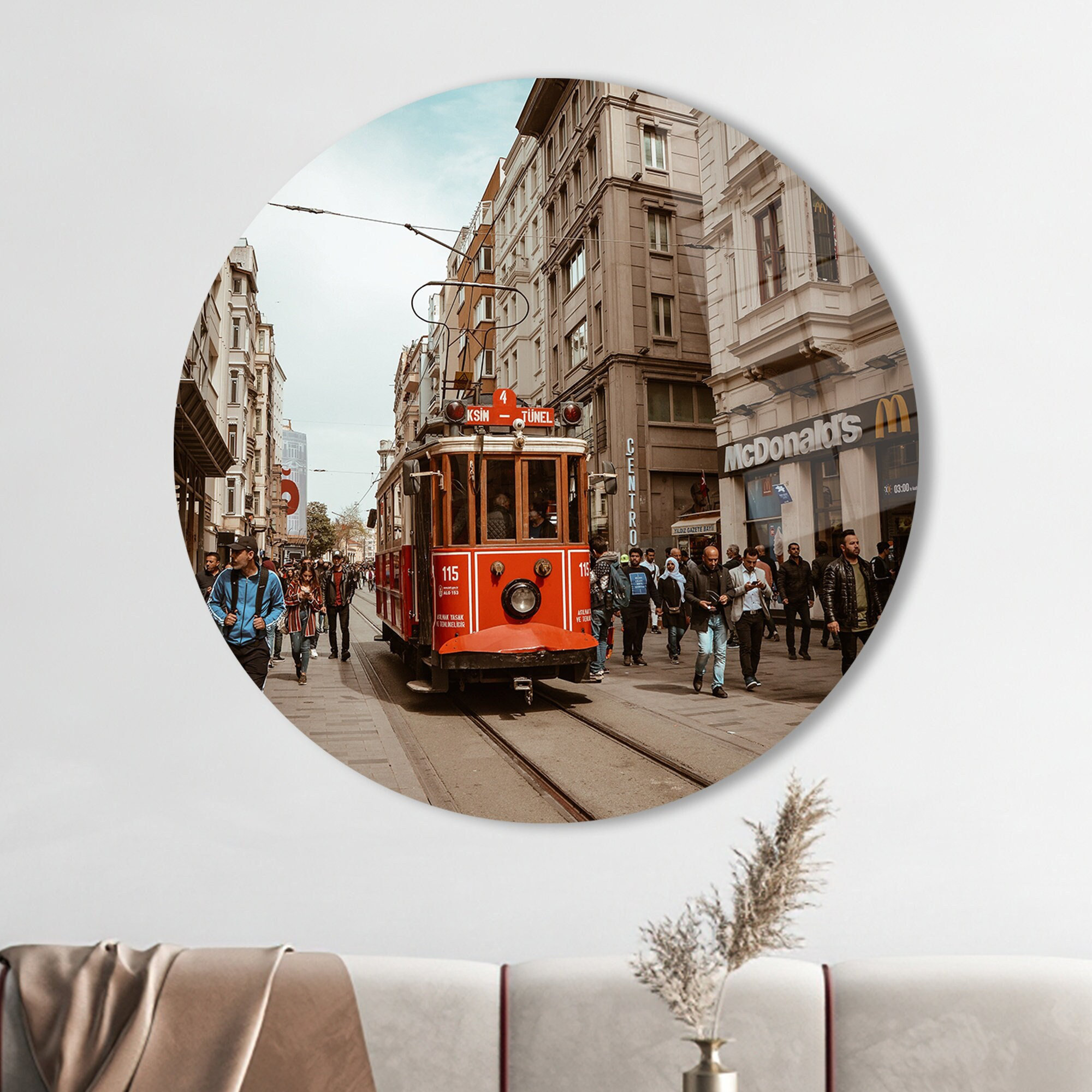 Hokku Designs Tempered Glass Wall Art Featuring a Stunning Istanbul ...