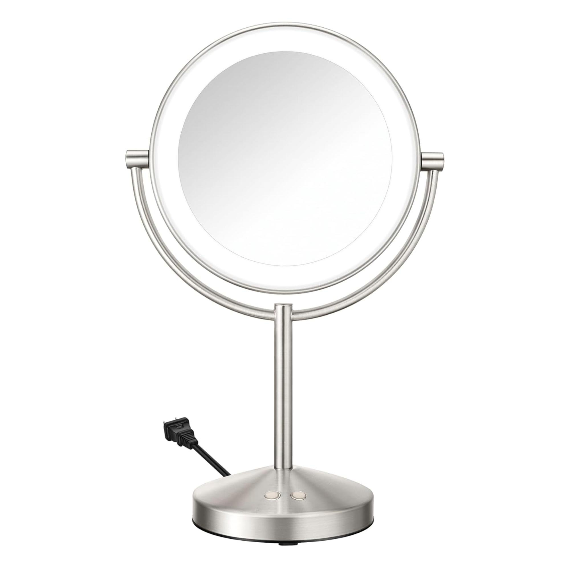 Latitude Run® Lighted Makeup Mirror LED Vanity Mirror Magnifying Mirror ...