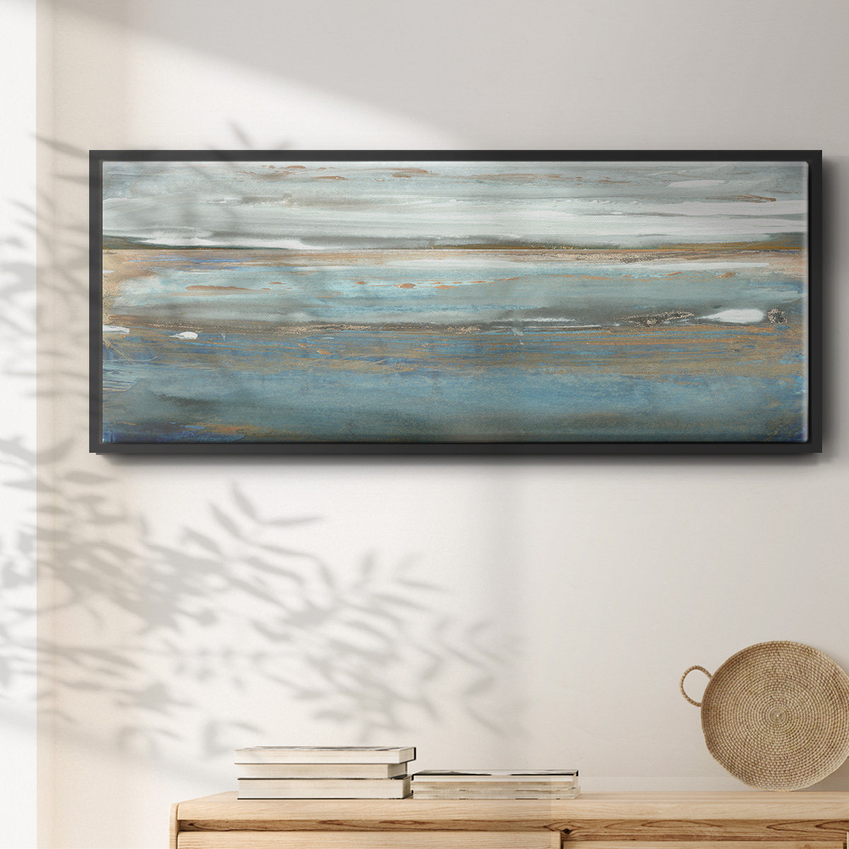 Wexford Home White Roe Morning- Framed Canvas | Wayfair