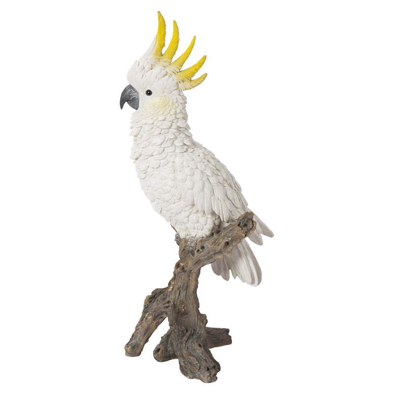 Hi-Line Gift Ltd. Cockatoo Figurine & Reviews - Wayfair Canada
