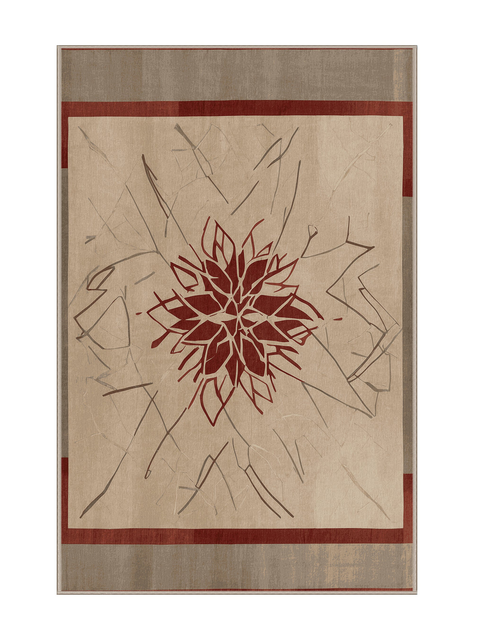 Orren Ellis Vertex Harmony Rug | Wayfair