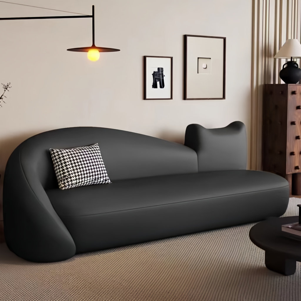 Orren Ellis Creamy Wind Modern Simple Light Luxury Sofa | Wayfair