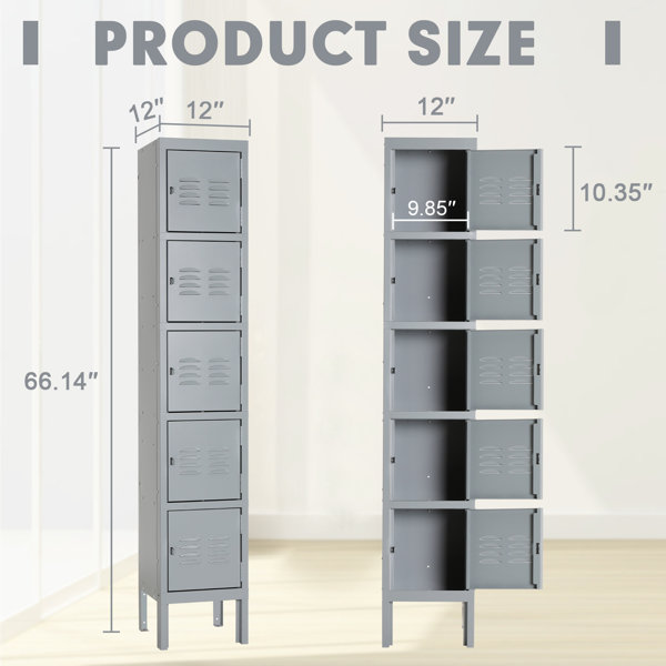 SUNCROWN 5 - Tier 5 - Section 12" Wide Locker & Reviews | Wayfair