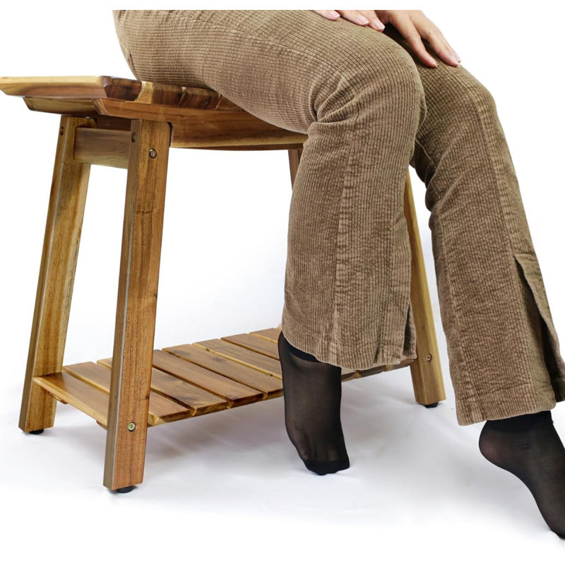 Minoky Shower Stool Bench Chair For Inside Shower To Sit On, 24 Inches ...