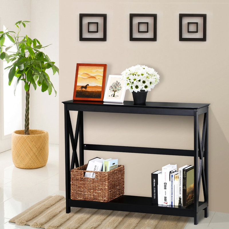 Highland Dunes Theo 40" Console Table & Reviews | Wayfair