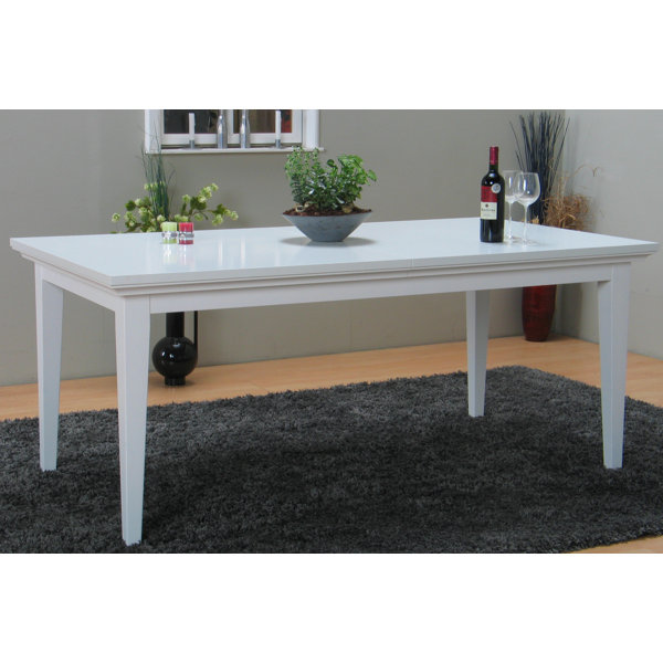 August Grove Starkey Solid Wood Dining Table & Reviews | Wayfair.co.uk