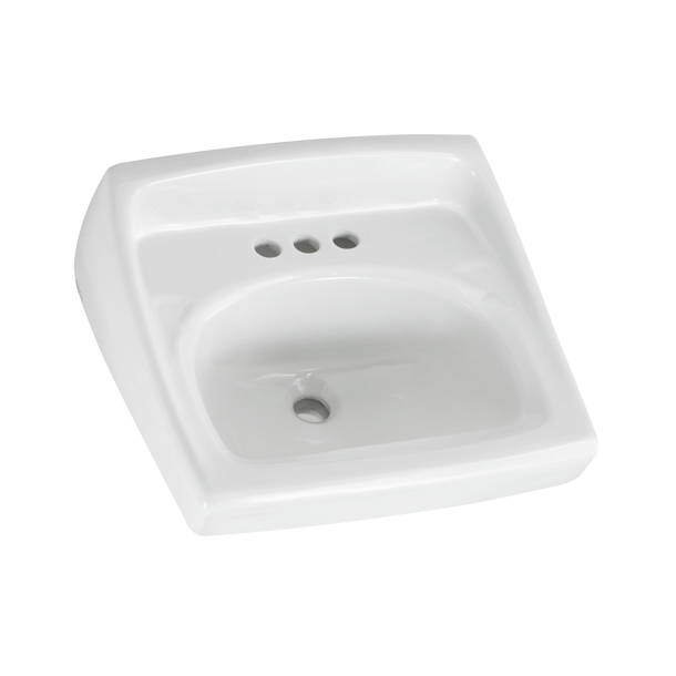 American Standard Lucerne 18.25'' White Vitreous China Rectangular ...