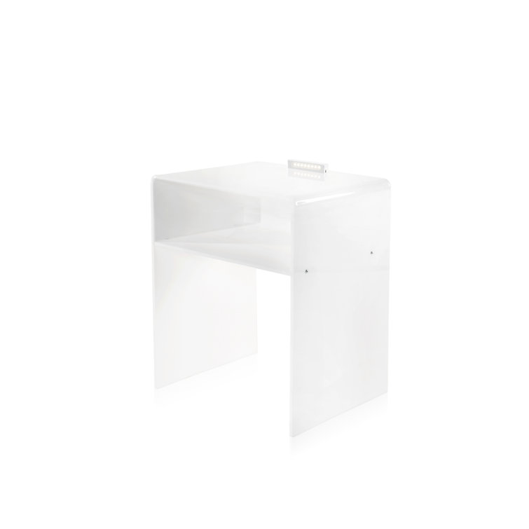 Metro Lane Swepsonville Plastic Bedside Table | Wayfair.co.uk