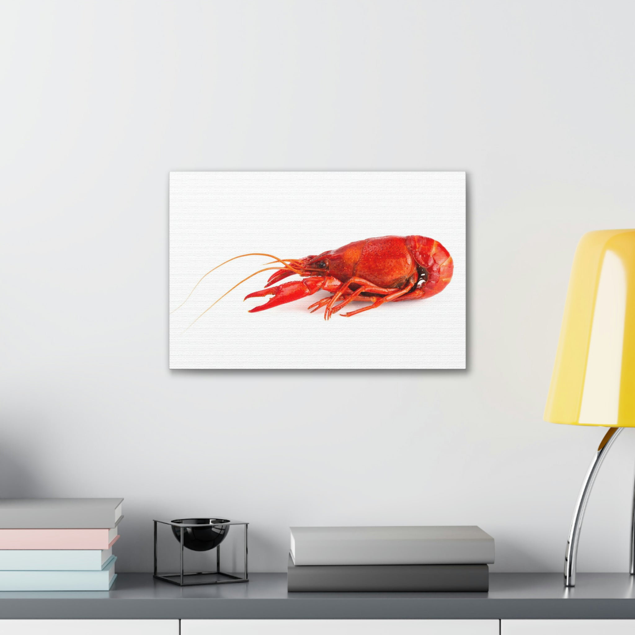 Beachcrest Home Majestic Crawfish Art Majestic Crawfish Print Animal ...