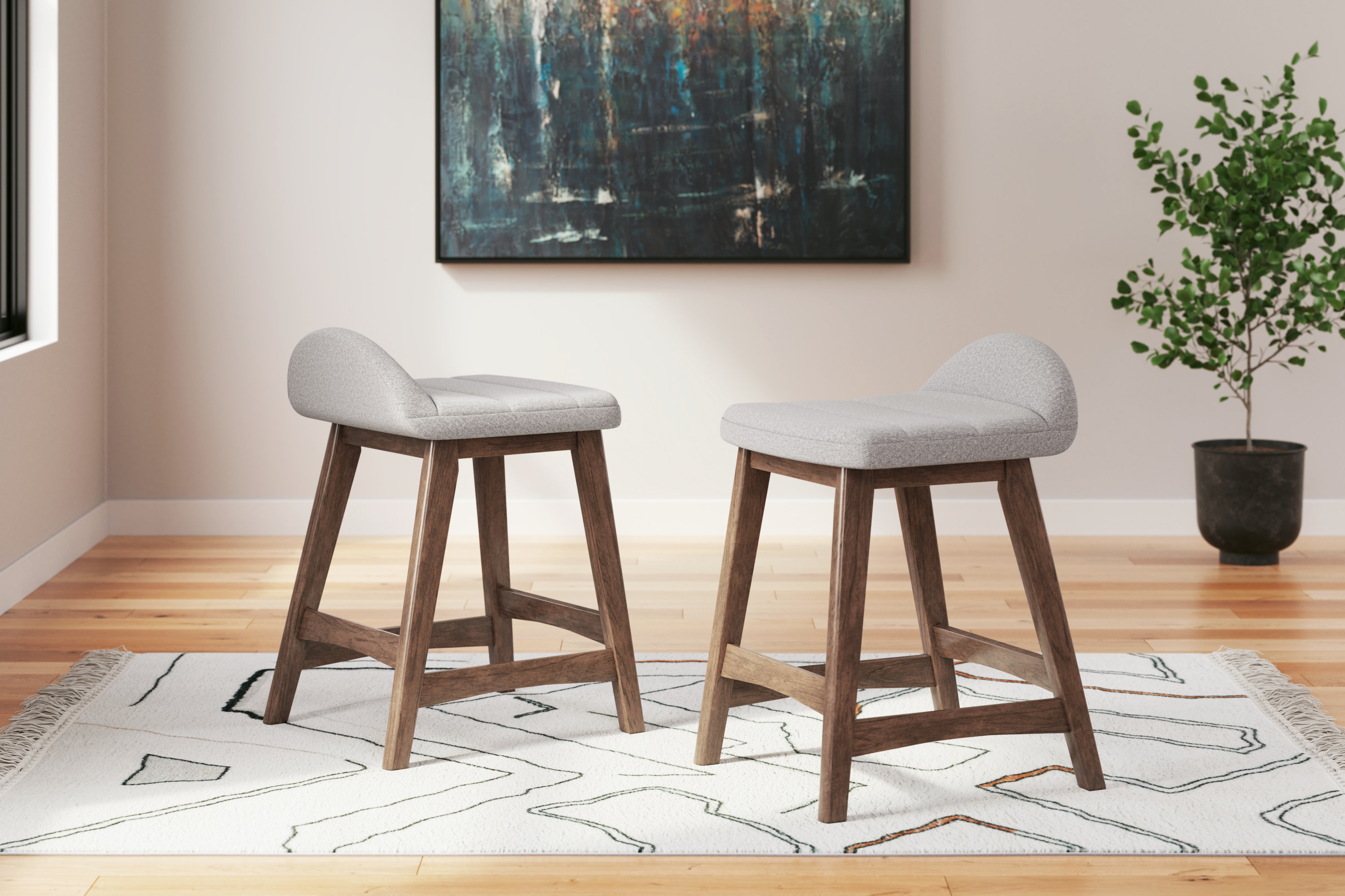 George Oliver Munana 24.25" Counter Stool & Reviews | Wayfair