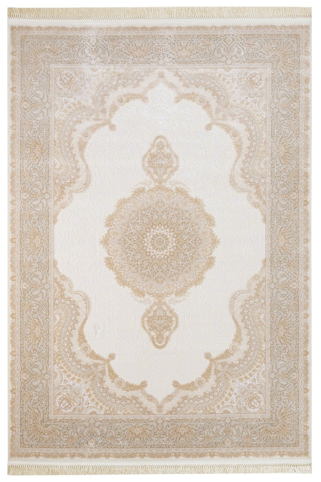 Aegean House Rectangle Palace Area Rug with Non-Slip Backing | Wayfair