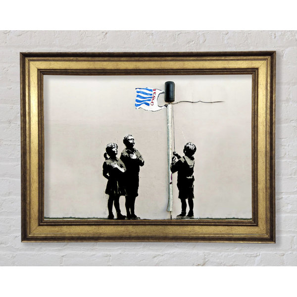 Ophelia & Co. Homage To The Tesco Flag Landscape - Single Picture Frame ...