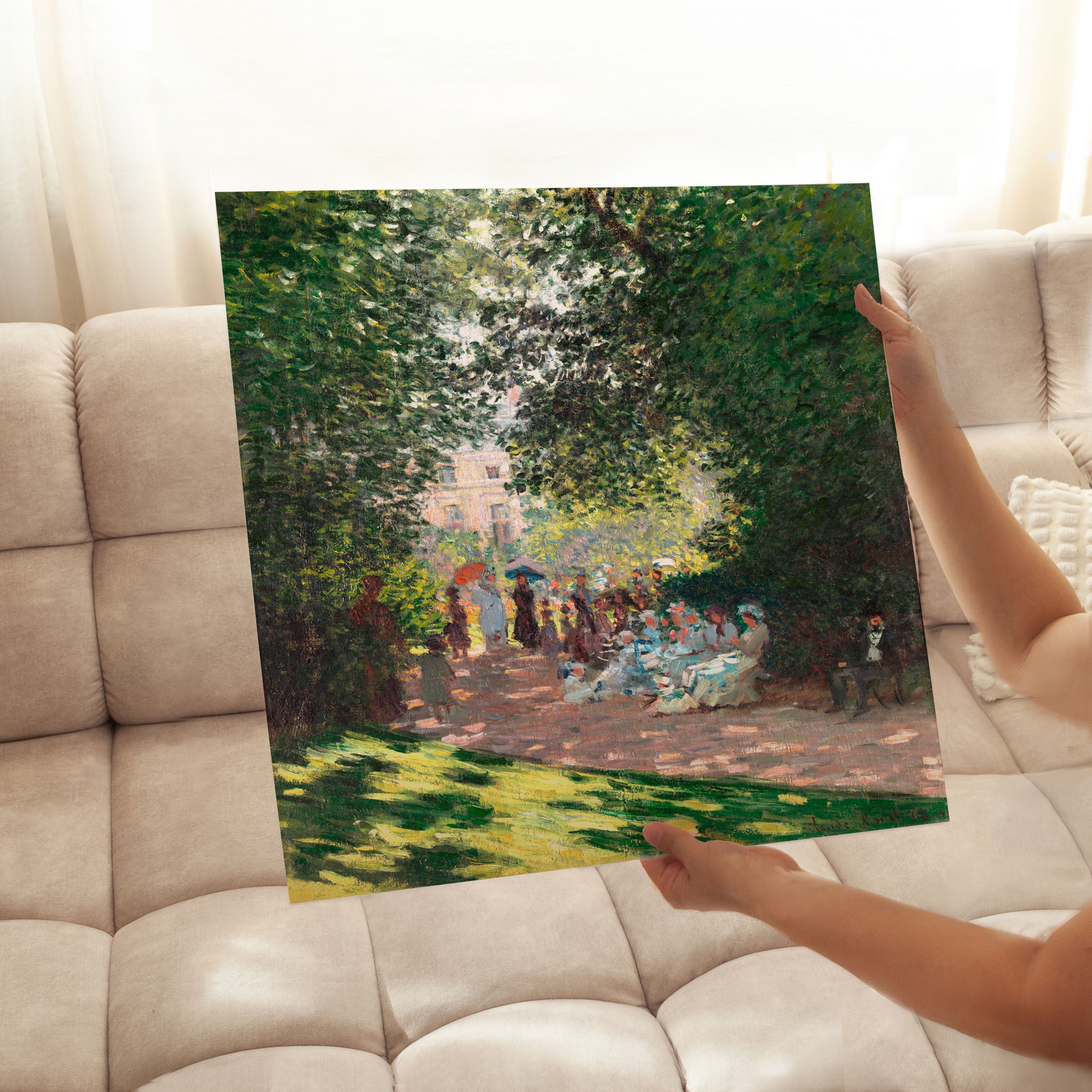 Charlton Home® Landscape and Nature Claude Monet - The Parc Monceau ...