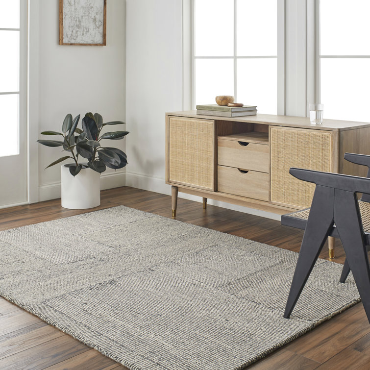 The Twillery Co.® Rectangle Elmina Wool Area Rug & Reviews | Wayfair