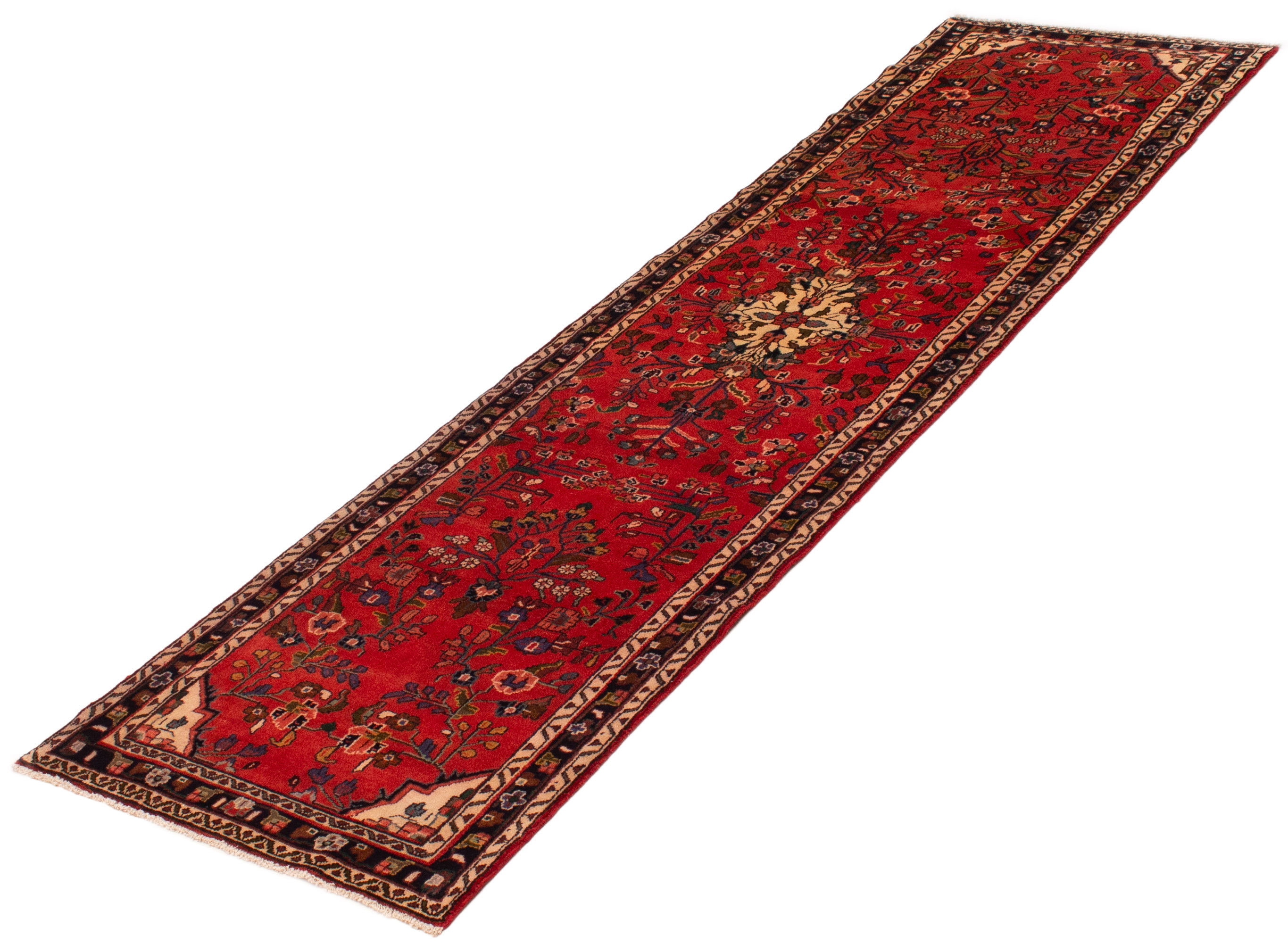 Isabelline Denitra One-of-a-Kind Runner 2'11" X 11' 1990s Runner Wool ...