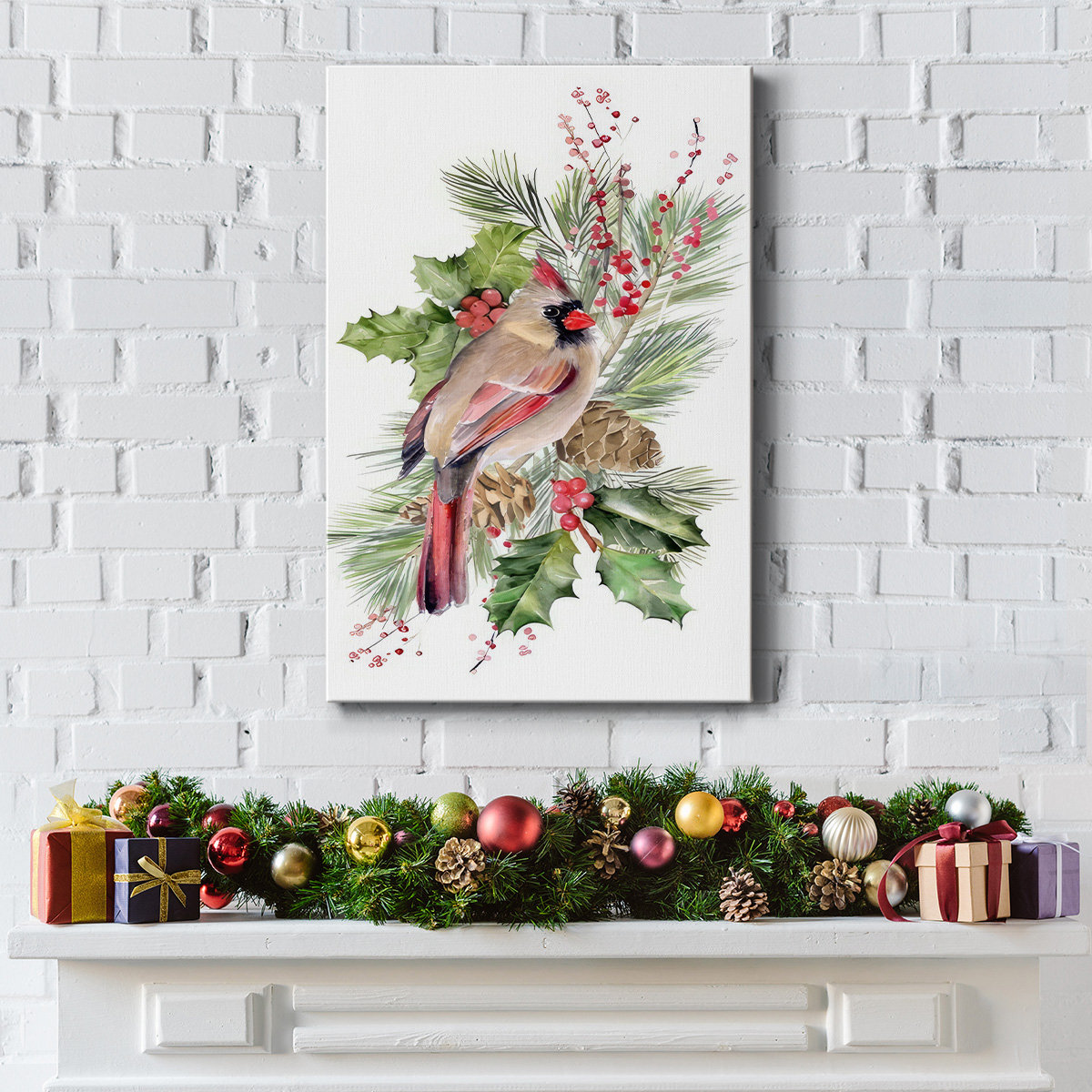 The Holiday Aisle® Cardinal Holly Christmas Collection B | Wayfair