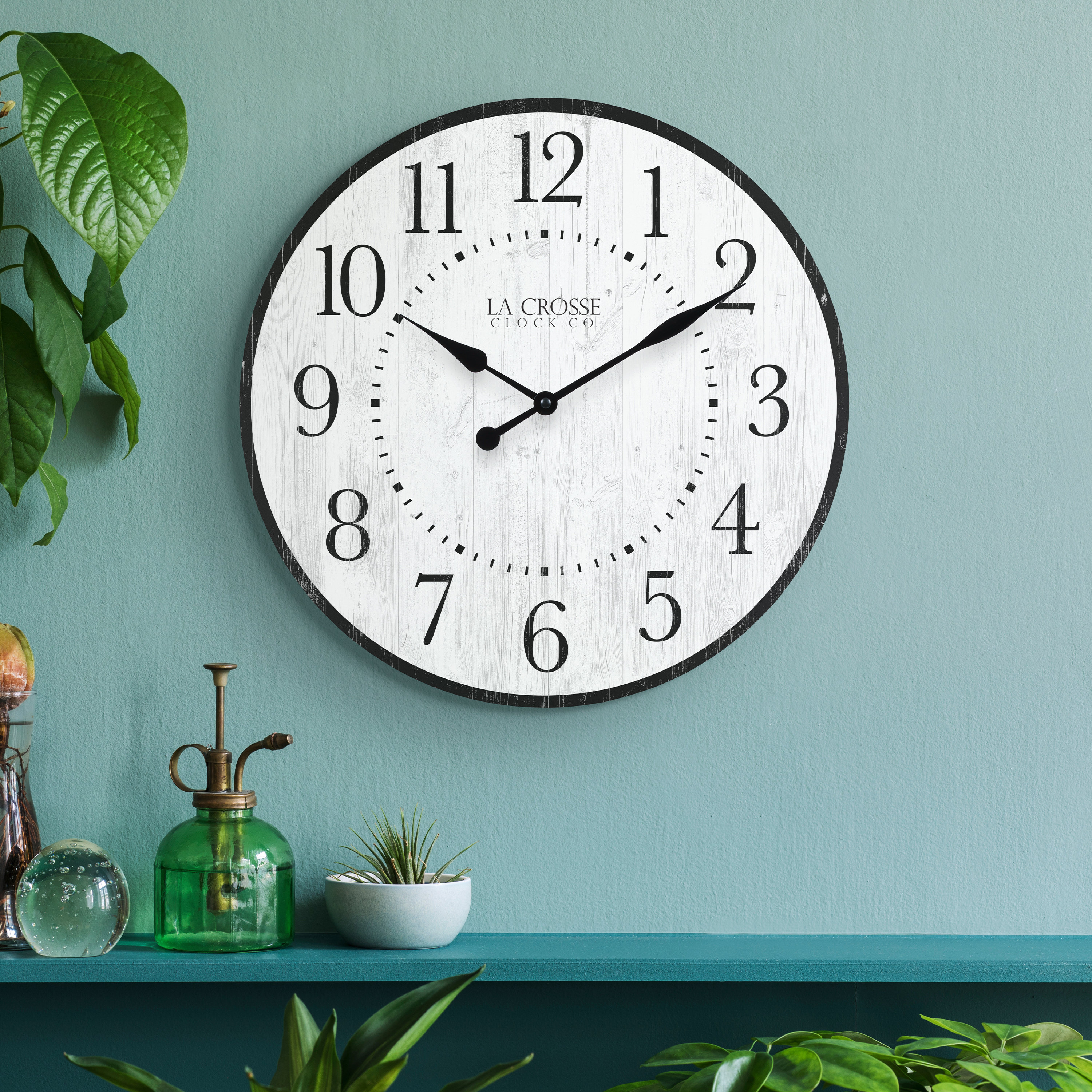 La Crosse Technology Avannah 15.75" Quartz Wall Clock & Reviews | Wayfair