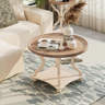 Ophelia & Co. Plaisance Rustic Farmhouse Cottage Core Coffee Table ...