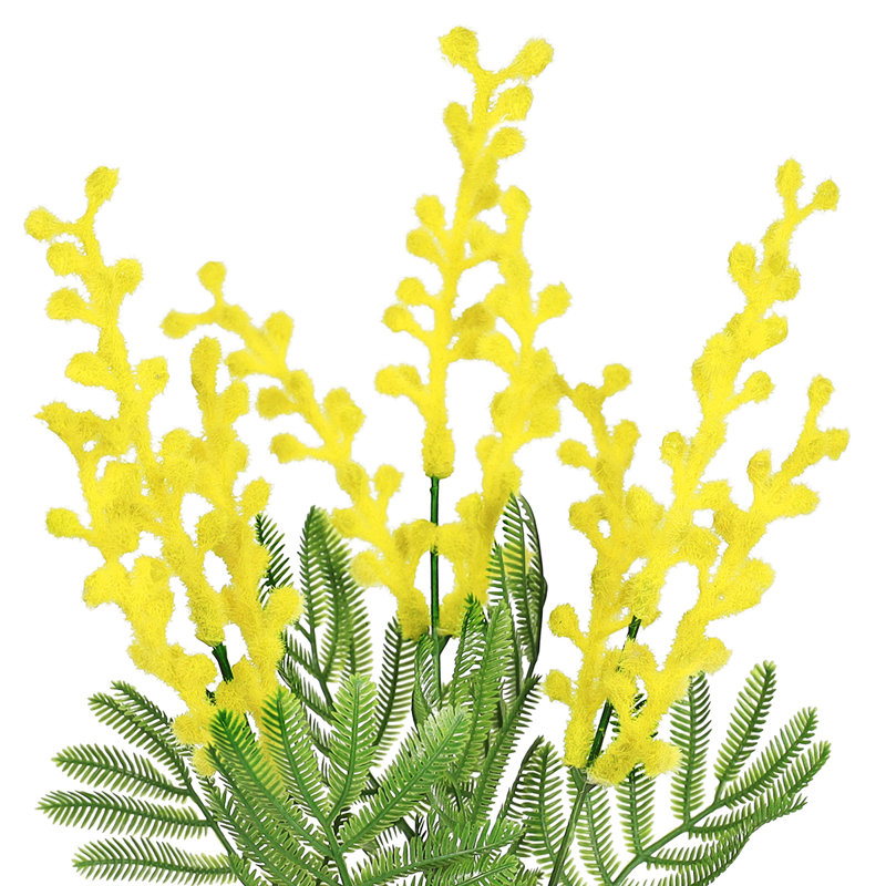 Primrue Acacia Mimosa Spray | Wayfair