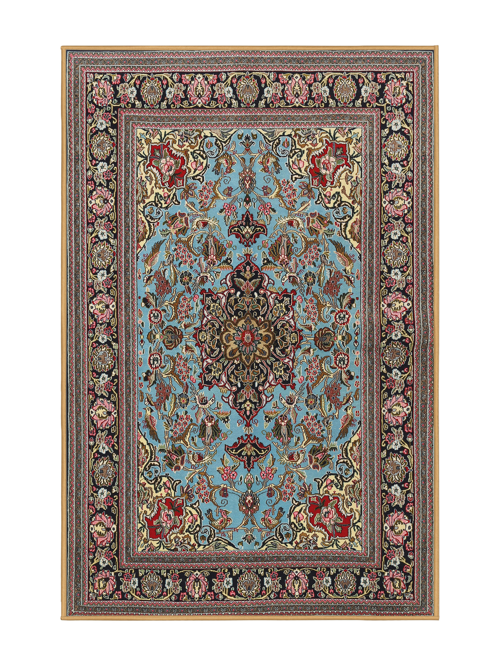 Canora Grey Kaelan Traditional Green/Red/Grey Area Rug - Wayfair Canada