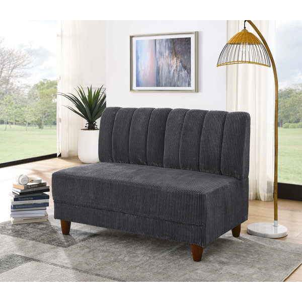 Wade Logan® Candan 48'' Corduroy Loveseat & Reviews - Wayfair Canada