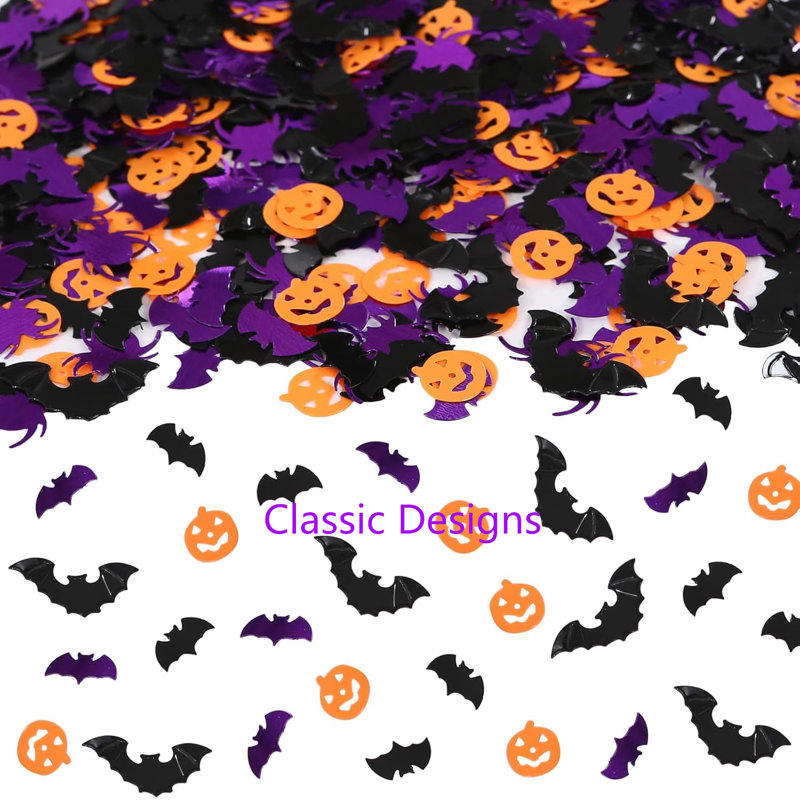 Tobran Halloween Party Table Scatter Confetti | Wayfair