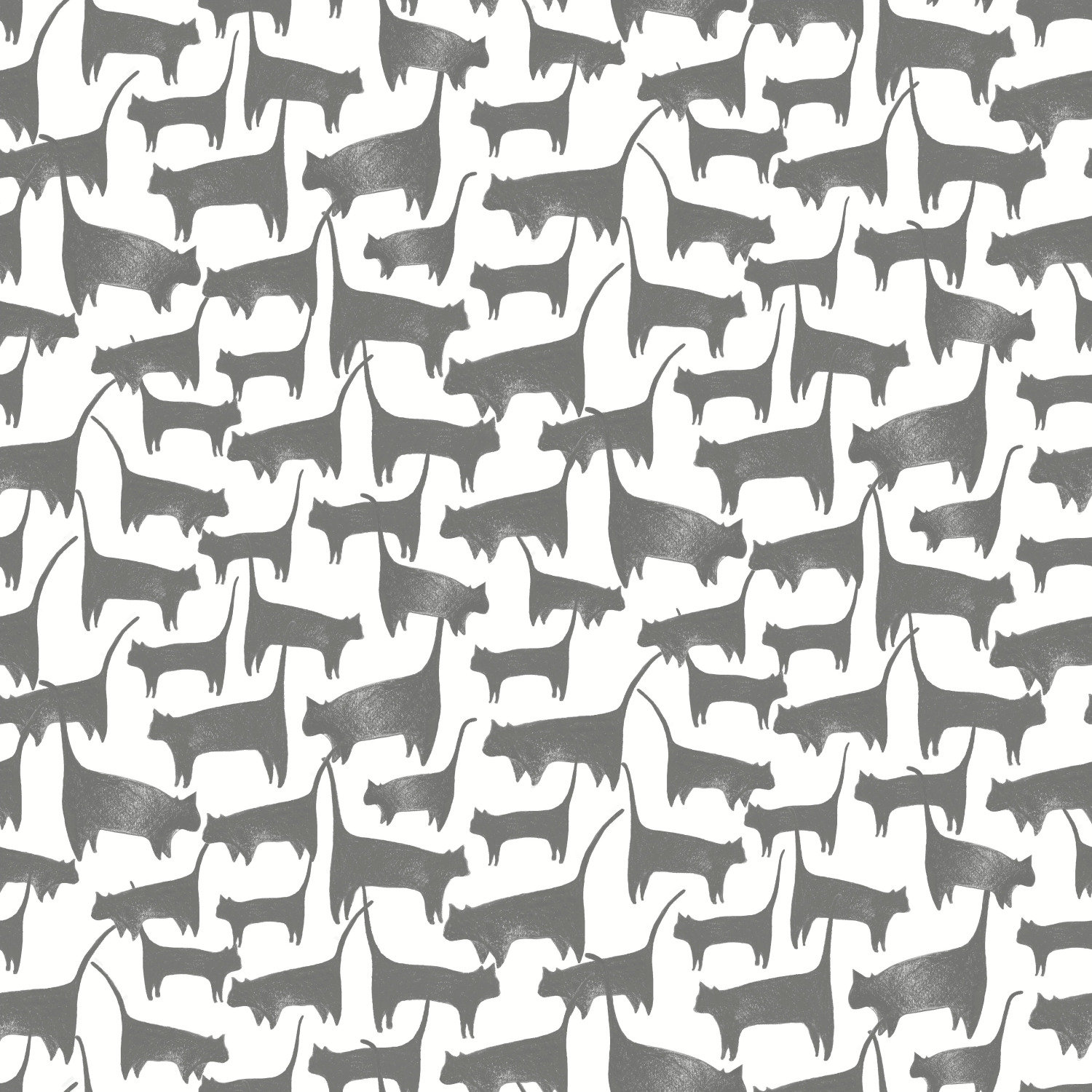 York Wallcoverings Cat Tails Peel & Stick Abstract Roll | Wayfair
