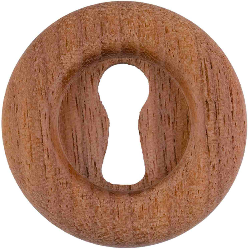 UNIQANTIQ HARDWARE SUPPLY Large Walnut Keyhole Cover | Wayfair